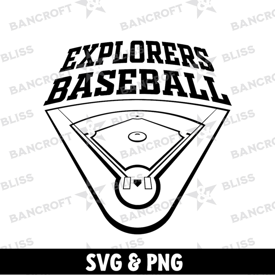 Explorers Baseball Svg Explorers Svg Explorers Png Baseball Explorers ...