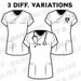 Nurse Scrubs SVG Medical SVG Nurse Svg Scrubs Uniform Clipart Nurse ...
