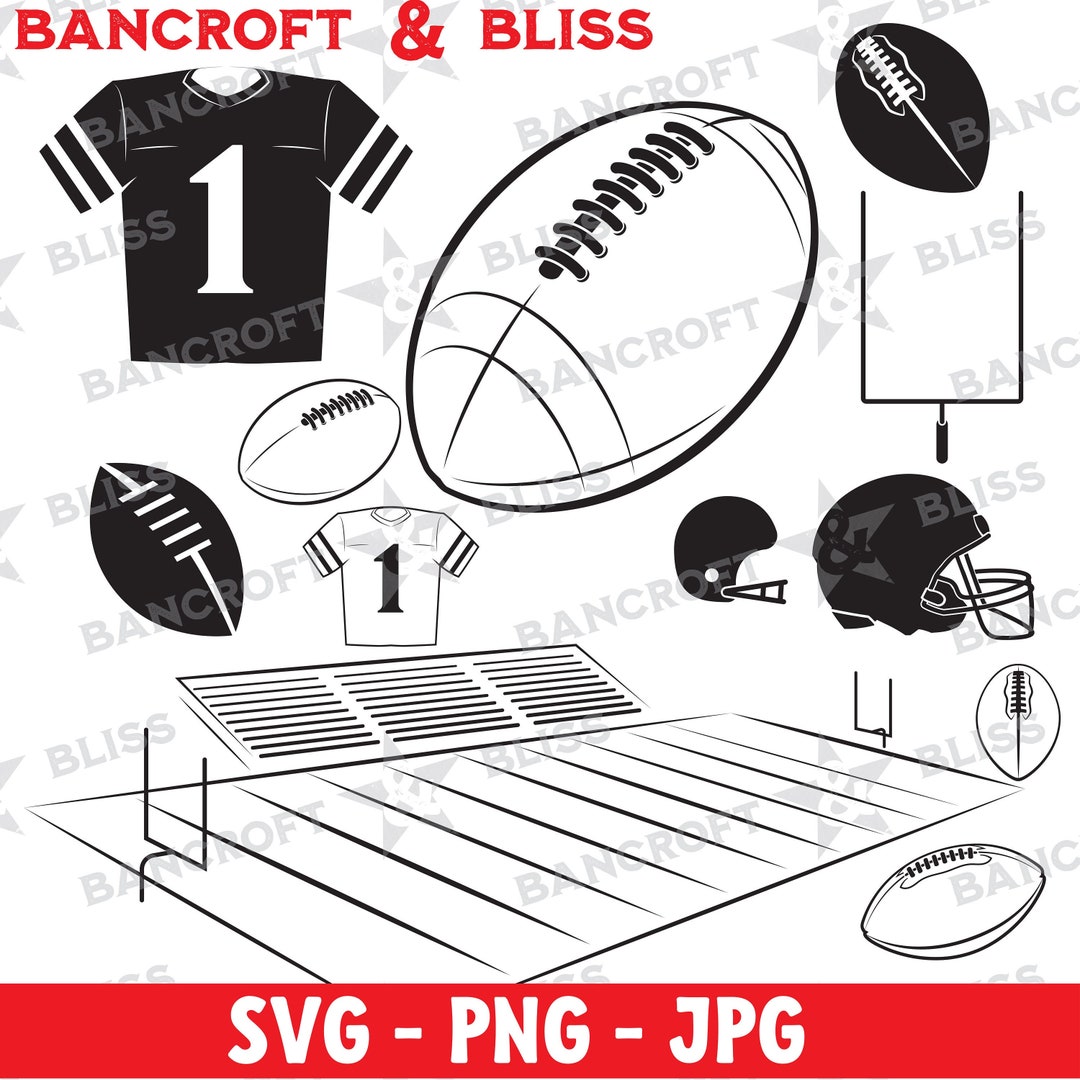 Football SVG Football PNG Football Field SVG Football Helmet Svg ...
