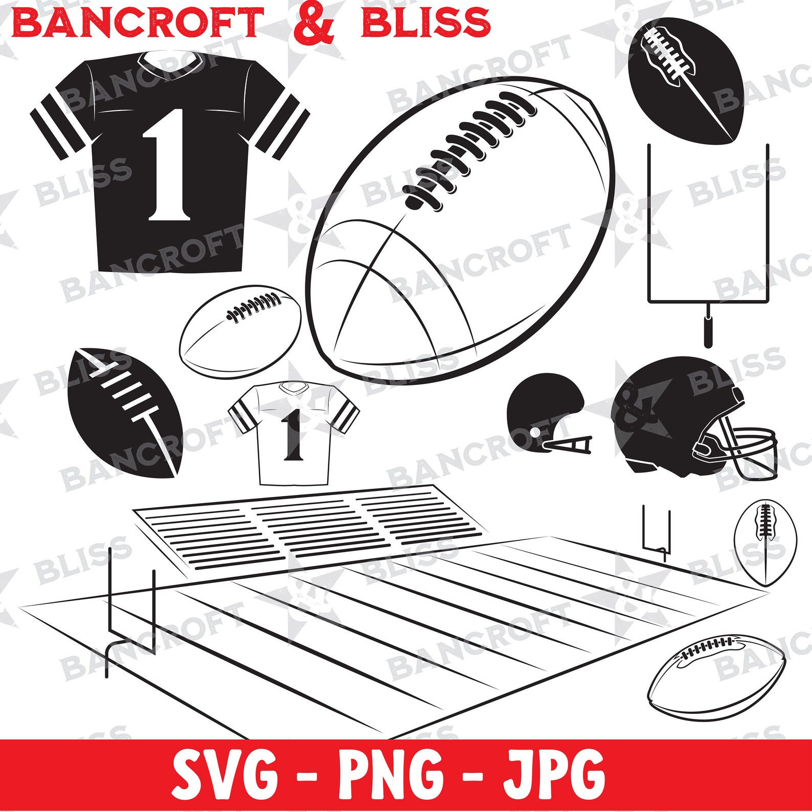 Football SVG Football PNG Football Field SVG Football Helmet Svg ...