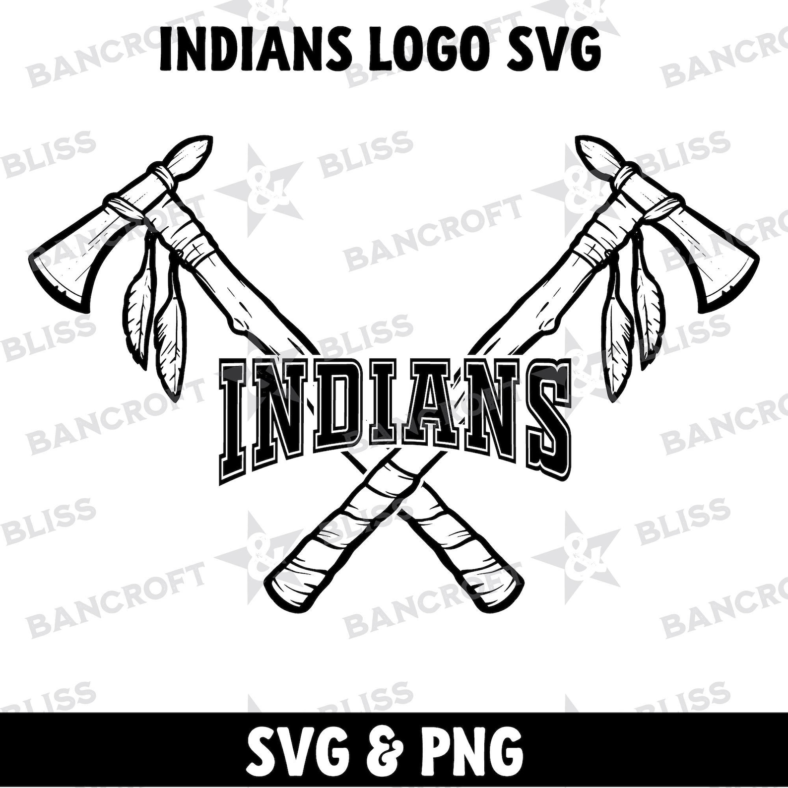Indians Svg Indians Png Indians Football SVG Indians Mascot SVG Indians ...
