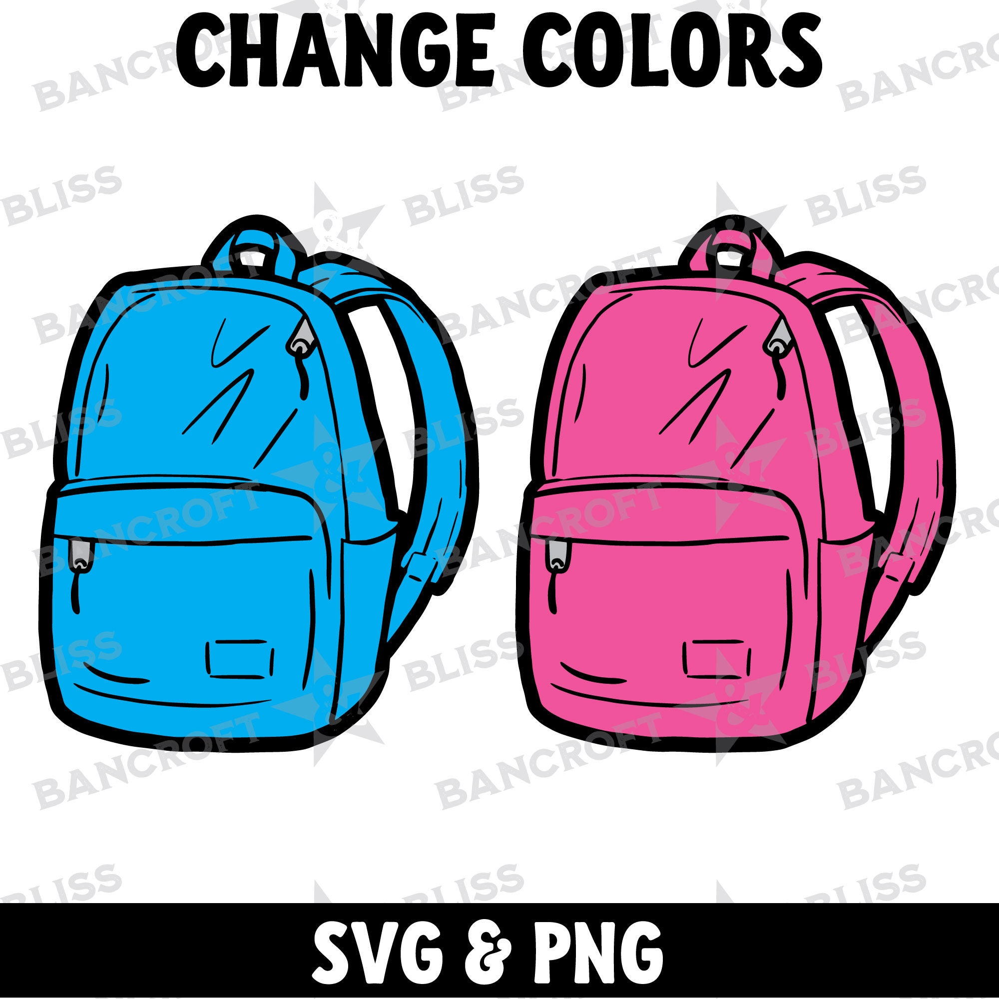 Backpack SVG School SVG School SVG for School Schools Svg - Etsy