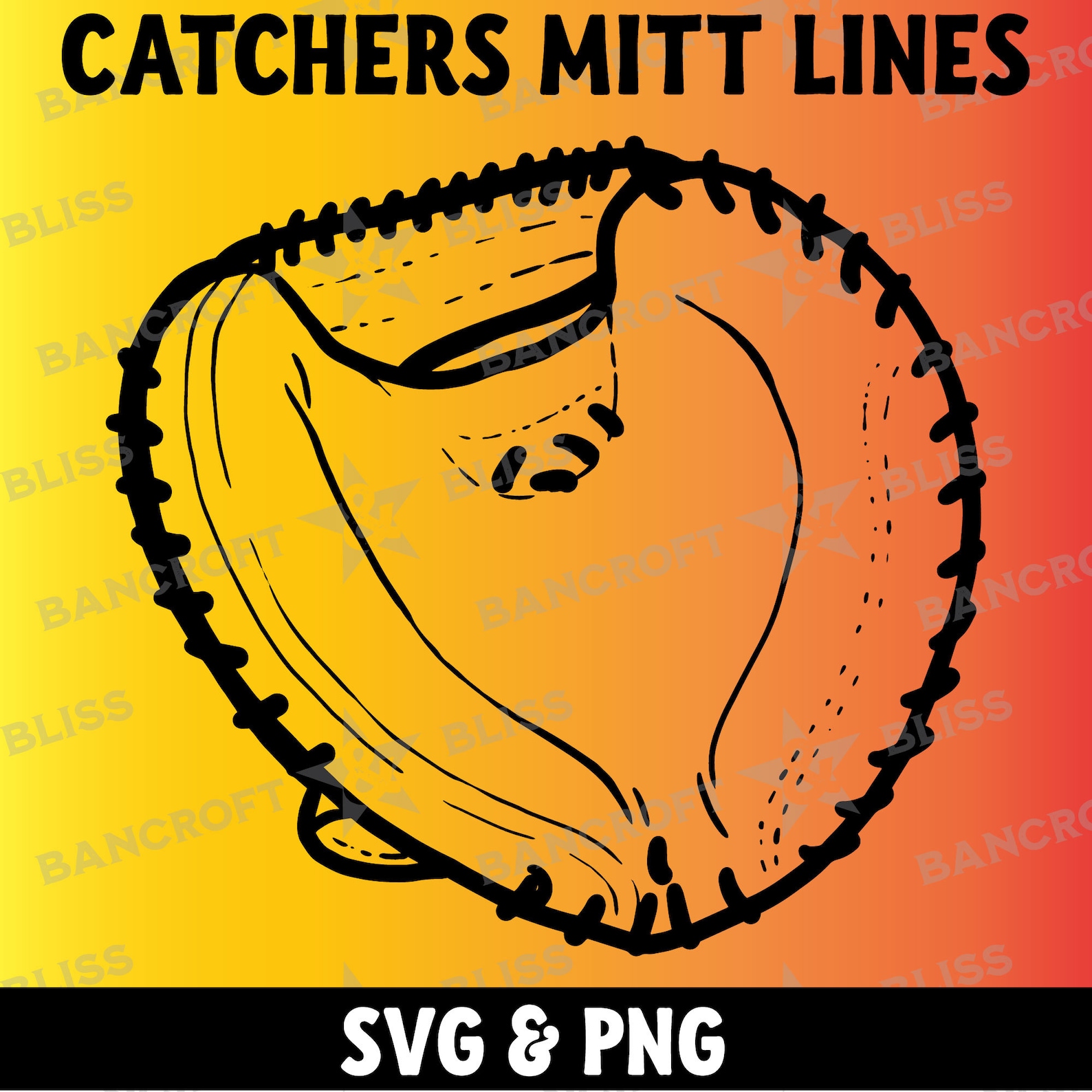 Catchers Mitt SVG Baseball SVG Baseball Mitt SVG Catchers Mitt Png ...