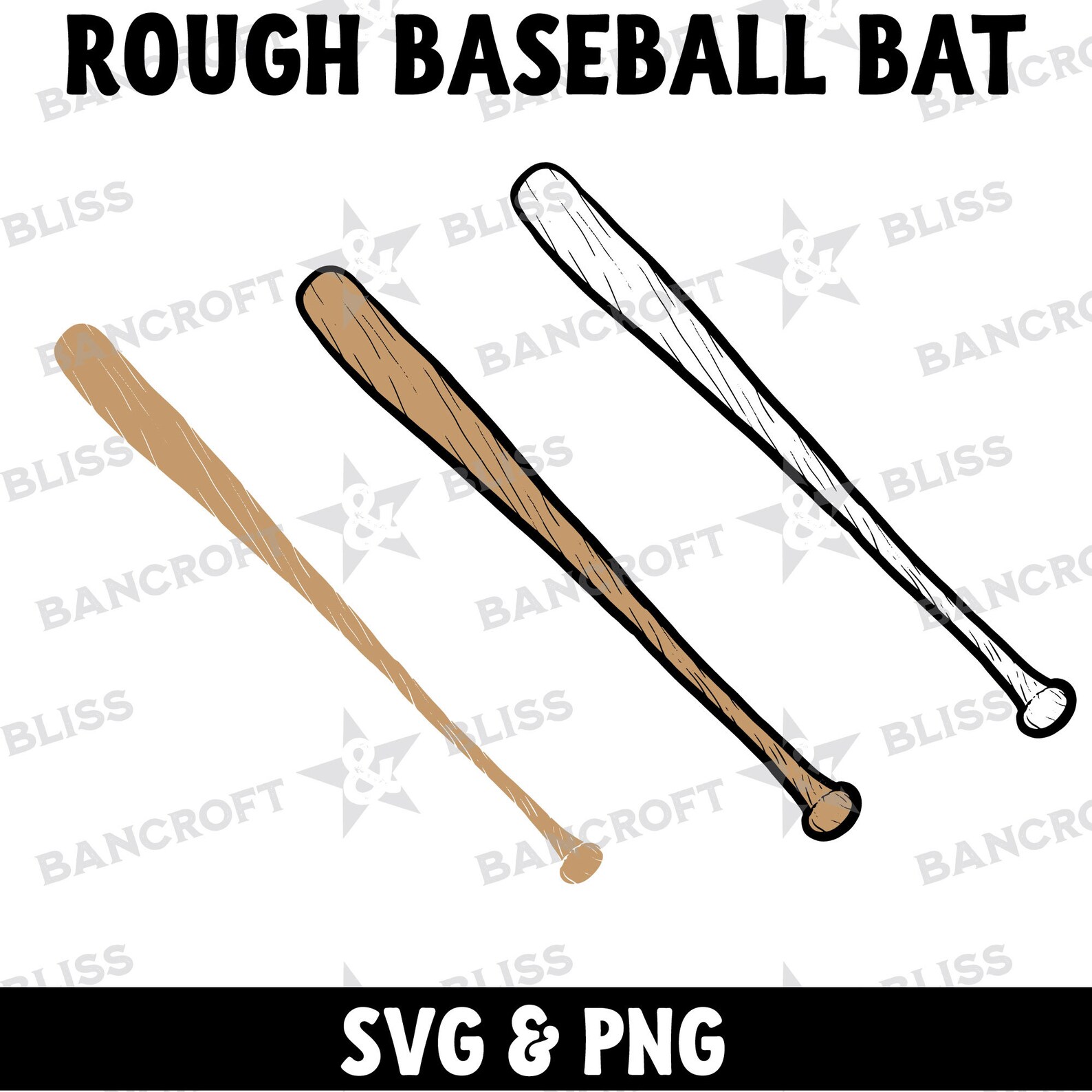 Baseball Bat SVG Bat SVG Baseball SVG Baseball Bat Png Baseball Wood ...