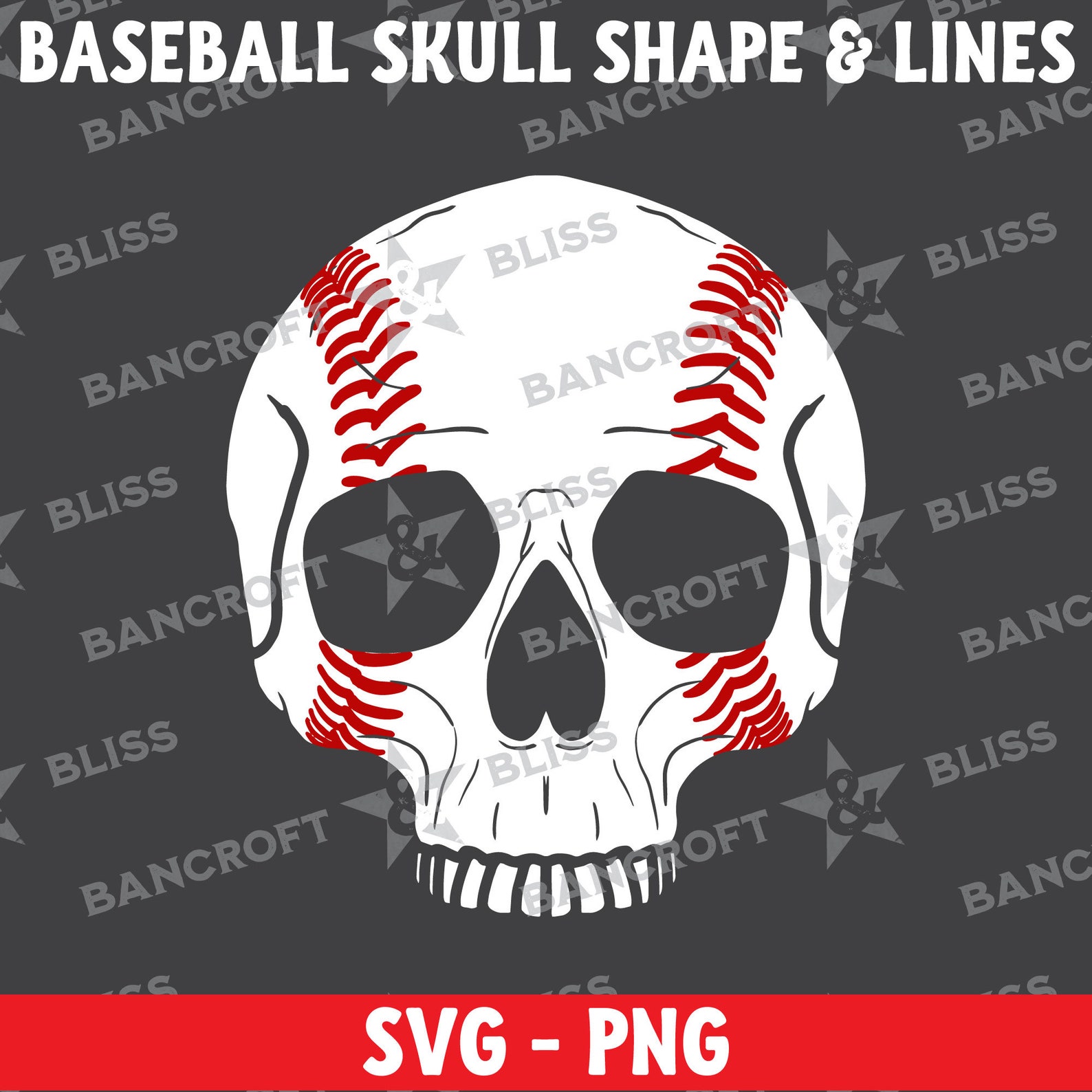 Baseball SVG Baseball Skull SVG Baseball Digital Download SVG Baseball ...