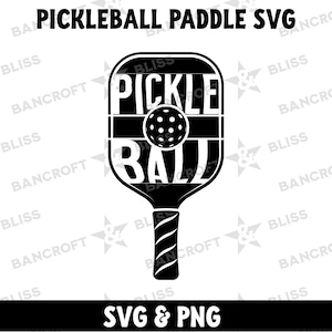 Pickleball SVG Pickleball Paddle SVG Pickleball Racket SVG Pickleball ...
