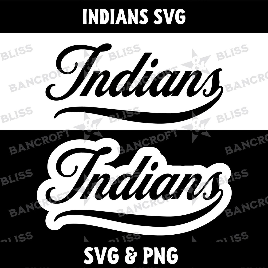 Indians Svg Indians Png Indians Baseball SVG Indians Football - Etsy