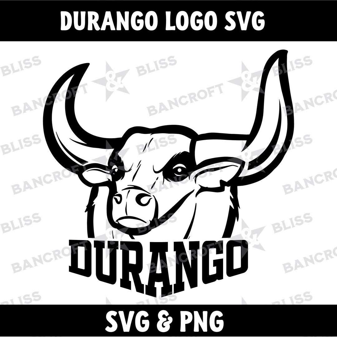 Durango SVG for Team Spirit Wear Durango Football SVG Durango Mascot ...