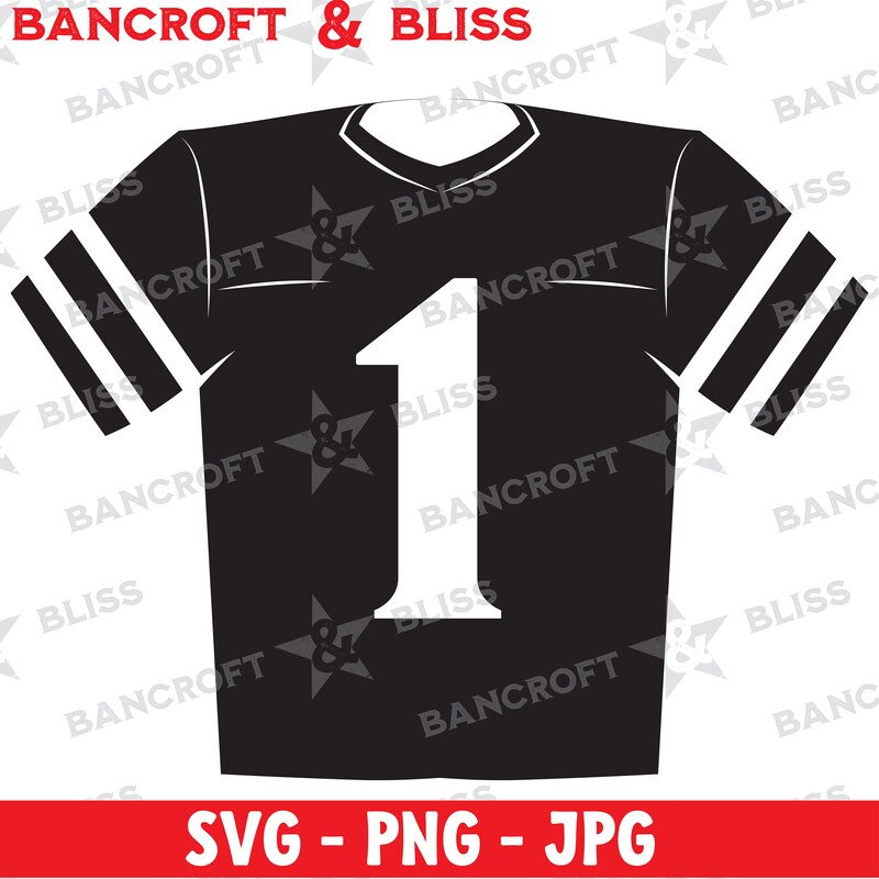 Football Jersey Svg - Etsy