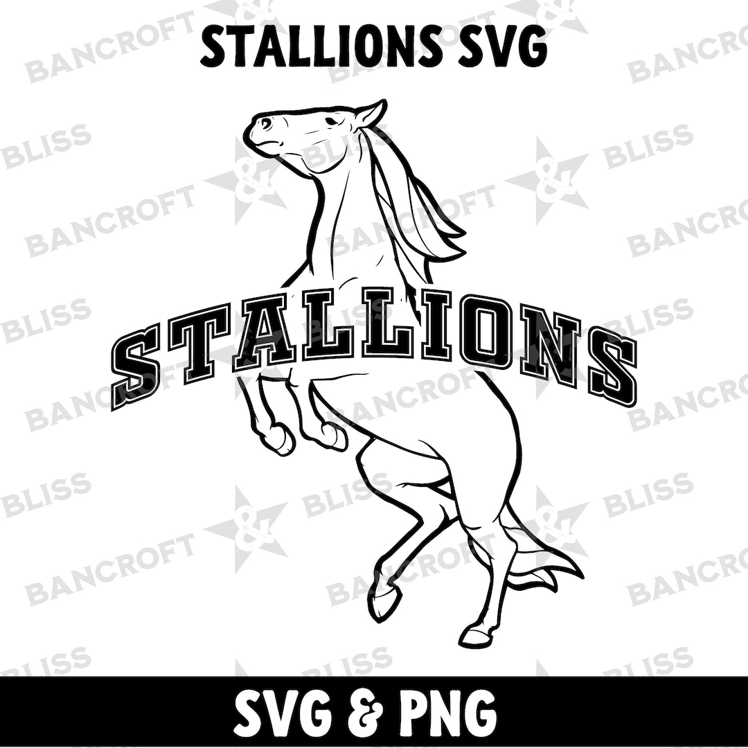Stallions Svg Stallions Png Stallions Baseball SVG Stallions Football ...