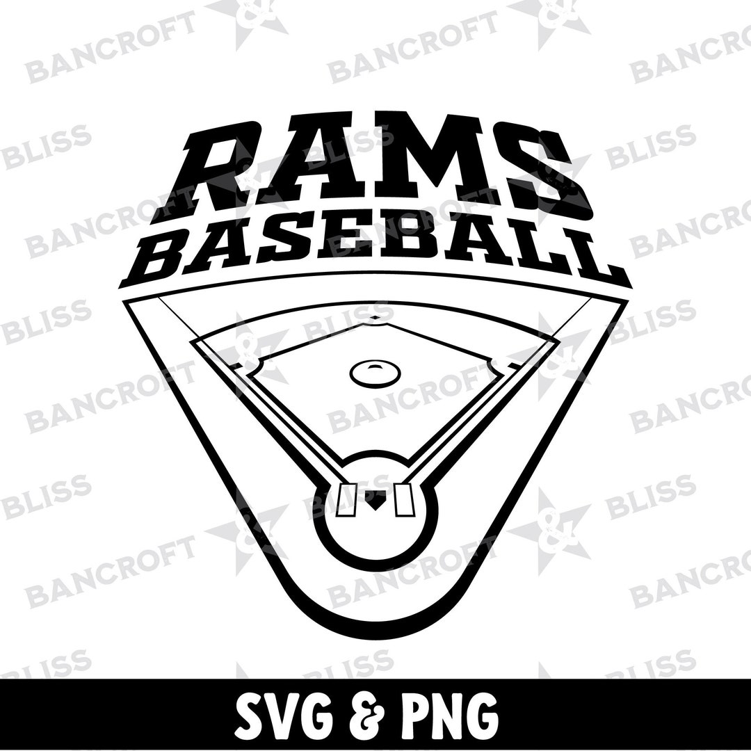Rams Baseball Svg Rams Svg Rams Baseball Png Baseball Rams SVG Rams ...