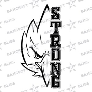 Eagle Team Mascot Set! Huge Eagles Digital Download! | School Spirit ...