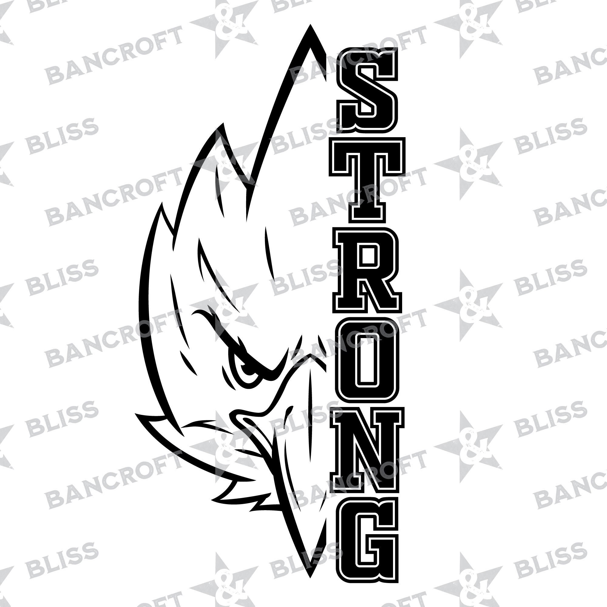 Eagle Team Mascot Set Huge Eagles Digital Download School - Etsy