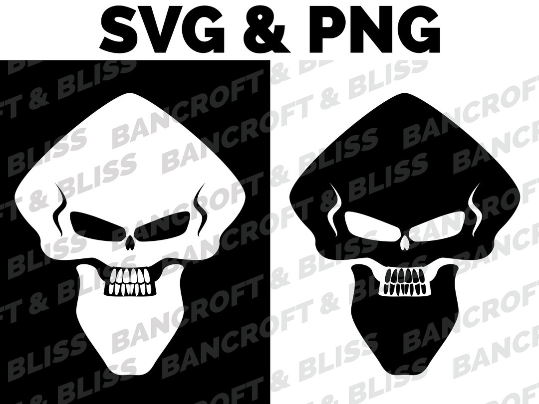 Skull SVG Alien Skull PNG Bad Ass Skull Spooky Skull SVG Skull Graphic ...