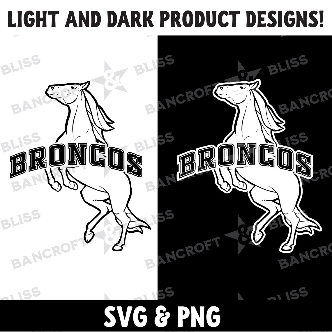 Broncos Svg Broncos Png Broncos Football SVG Broncos Mascot SVG Broncos ...