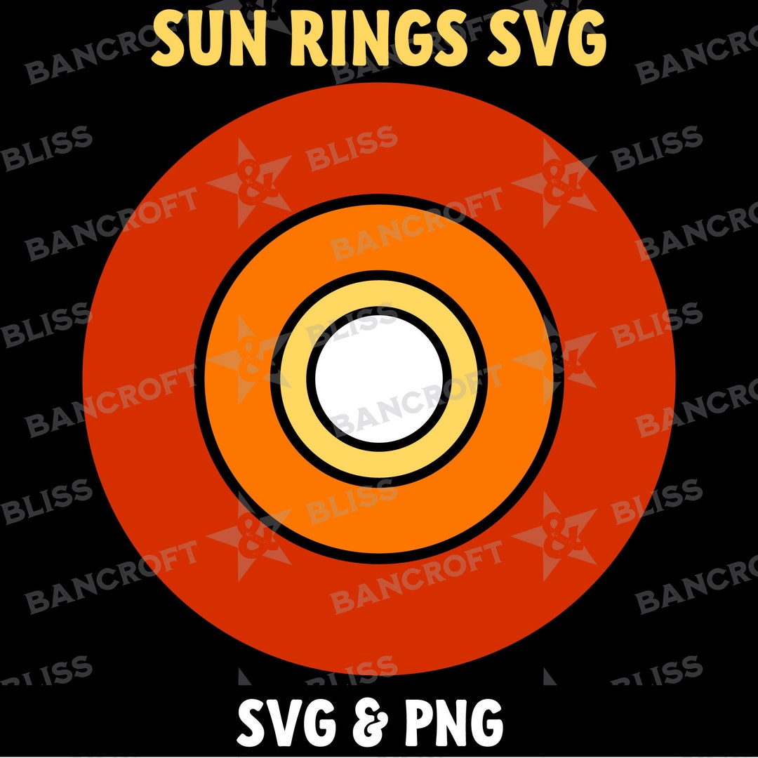 Sun Svg Sun Circles Svg Sun Rays Svg Summer Sun Svg Sun Line Art Sun ...