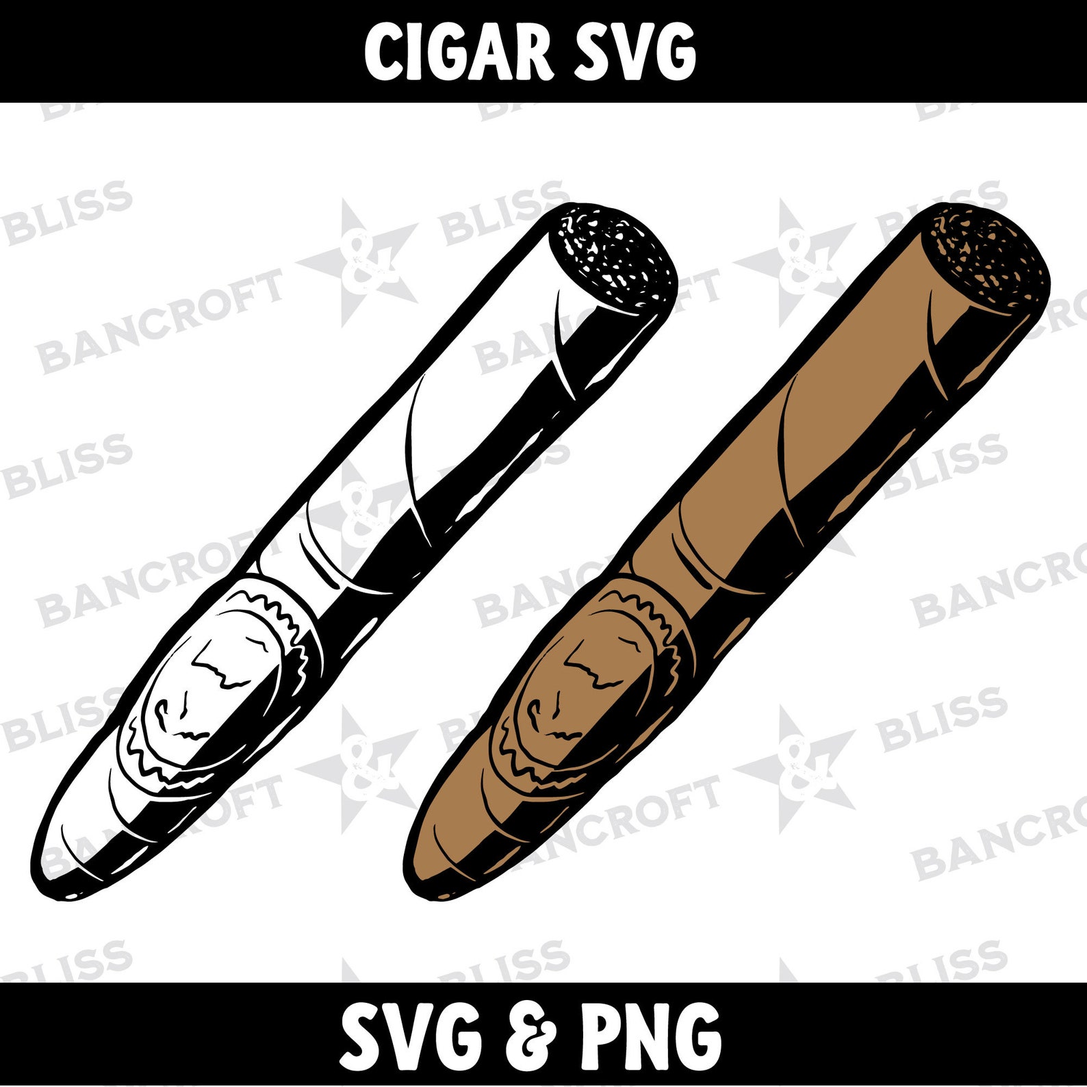 Cigar SVG Cigar PNG Cigar Clipart Smoker SVG Cigar Vector Cigar Graphic ...