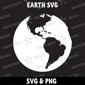 Earth SVG Earth Day Svg Earth Clipart Happy Earth Day Art Instant ...