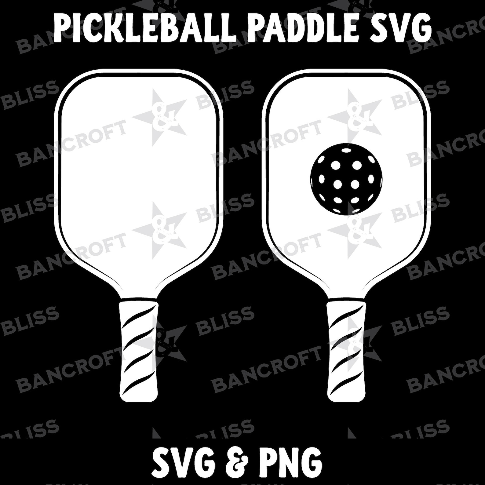 Pickleball SVG Pickleball Paddle SVG Pickleball Racket SVG Pickleball ...