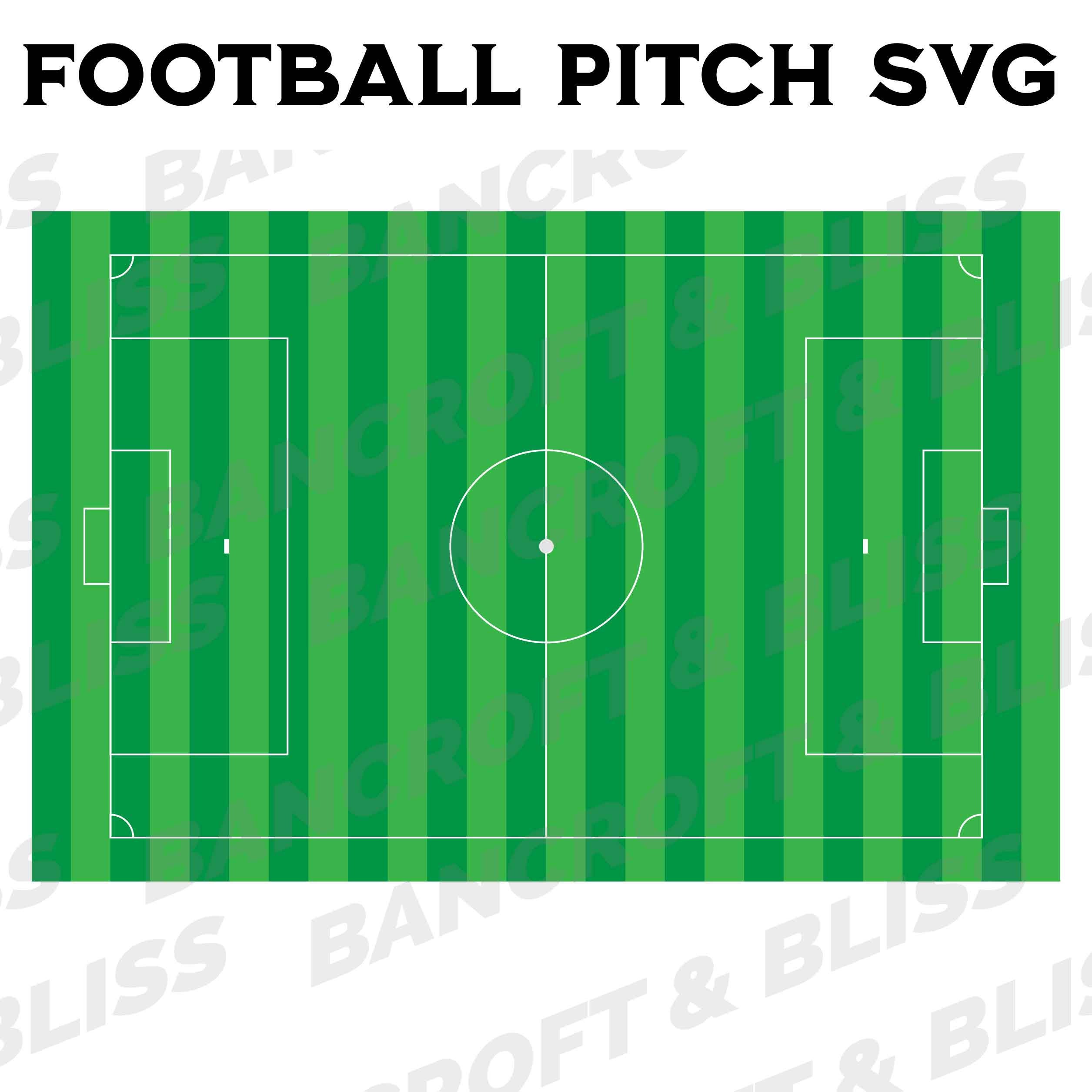 Football Pitch SVG Soccer Field SVG Soccer Svg Soccer Png Soccer Pitch ...