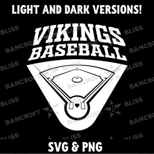 Vikings Baseball Svg Vikings Svg Vikings Baseball Png Baseball Vikings ...