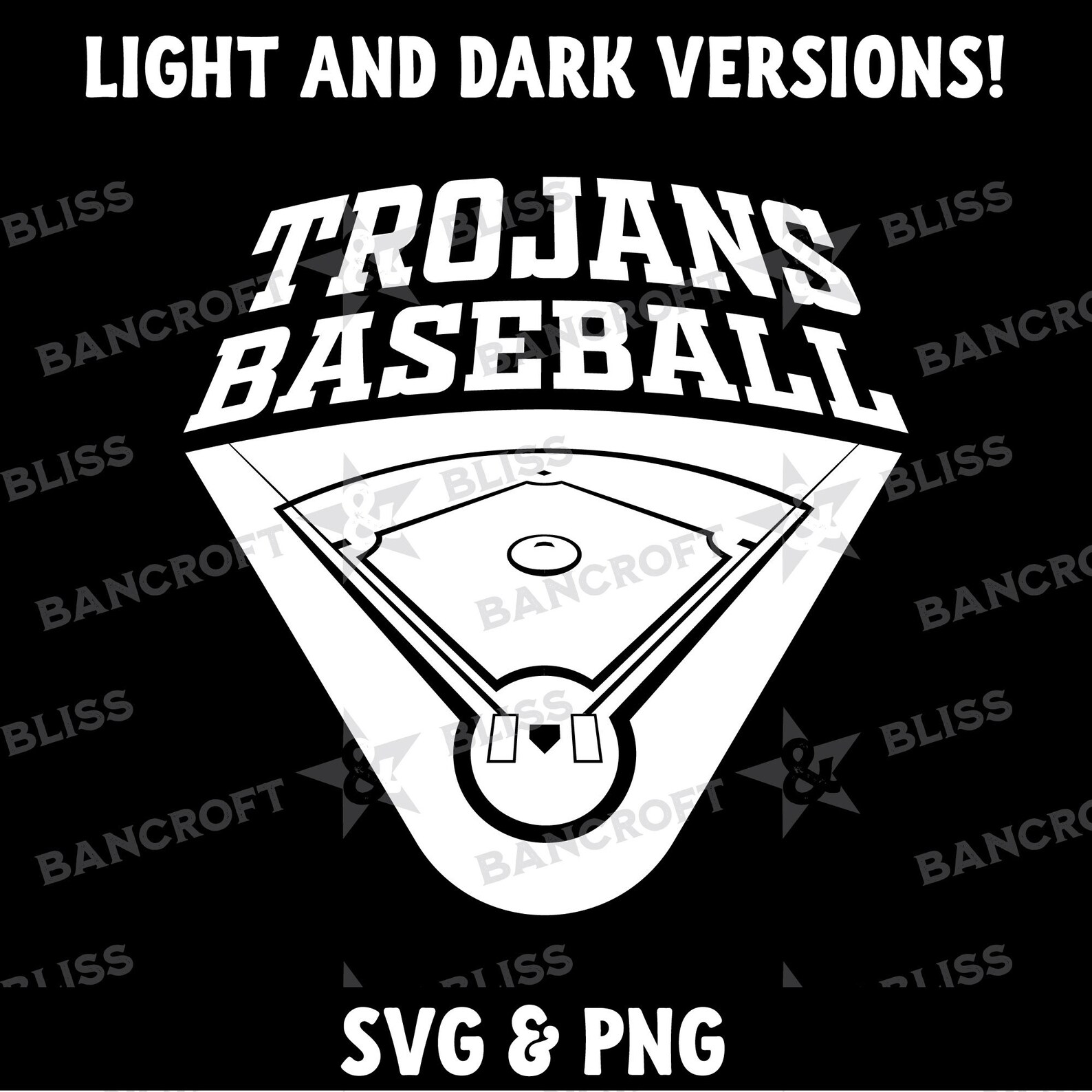 Trojans Baseball Svg Trojans Svg Trojans Baseball Png Baseball Trojans ...