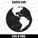 Earth SVG Earth Day Svg Earth Clipart Happy Earth Day Art Instant ...