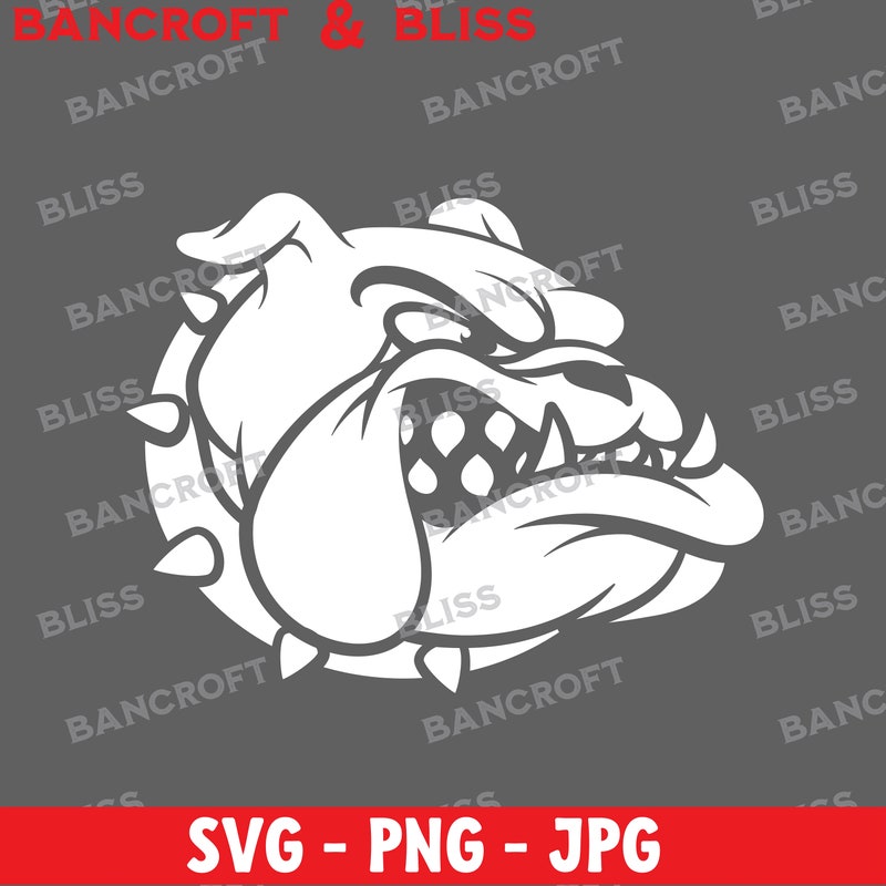 Bulldog Svg - Etsy