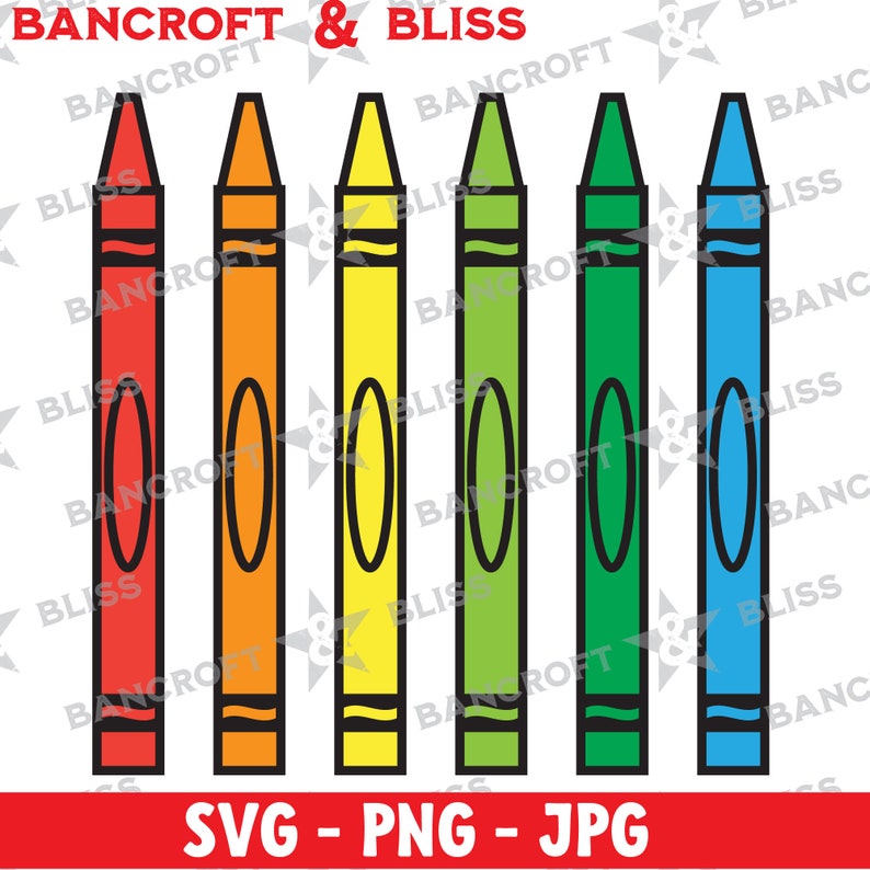 Crayon SVG Teacher SVG Crayon PNG Teacher Png Crayon Vector Crayon ...