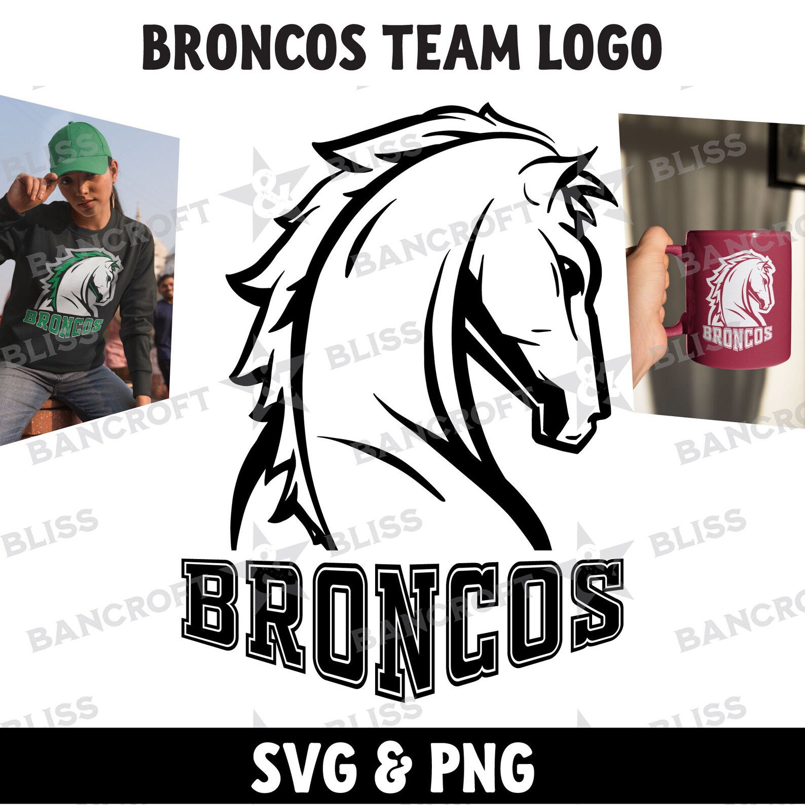 Broncos Svg Broncos Png Broncos Football SVG Broncos Mascot SVG Broncos ...