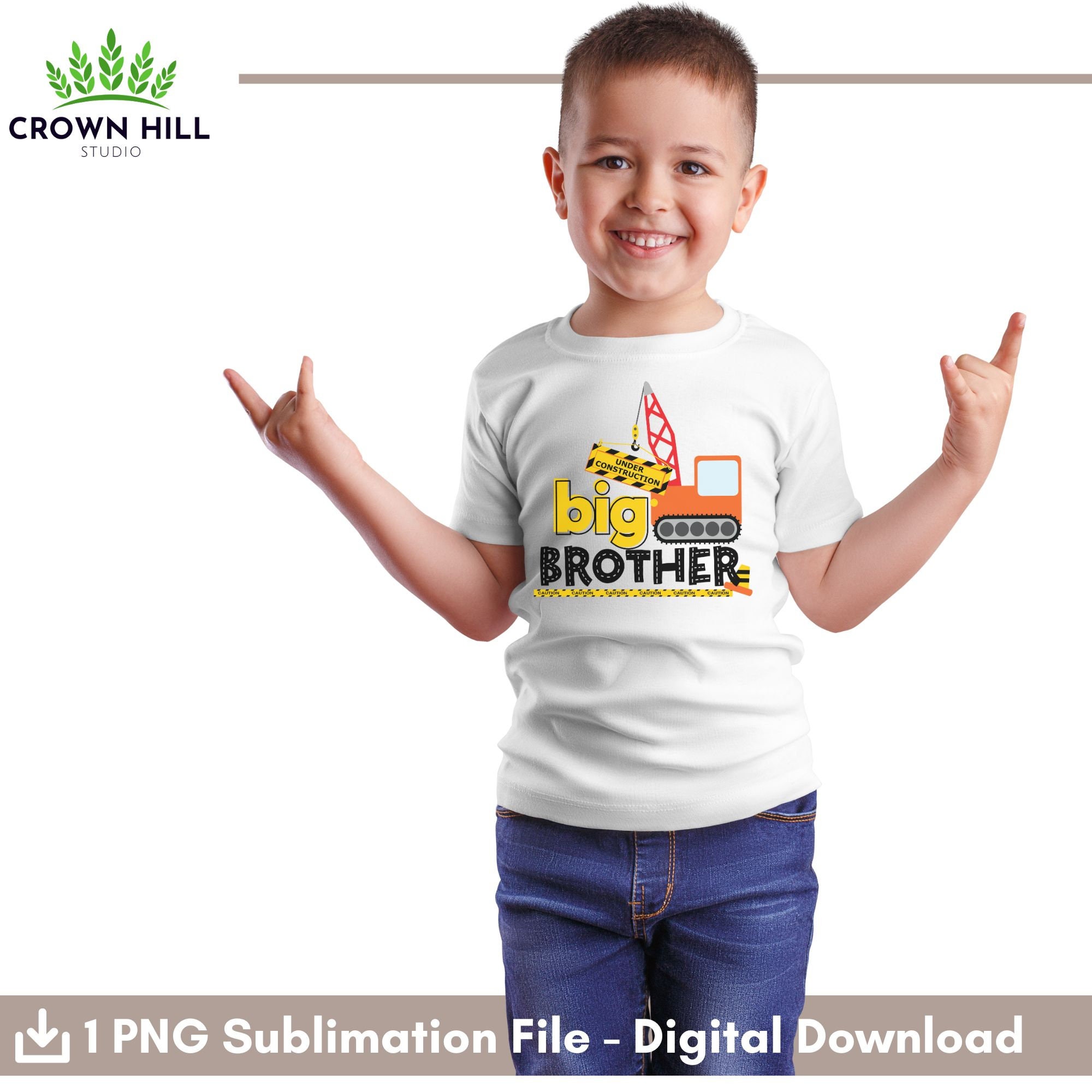 Big Brother Sublimation Design PNG - Etsy