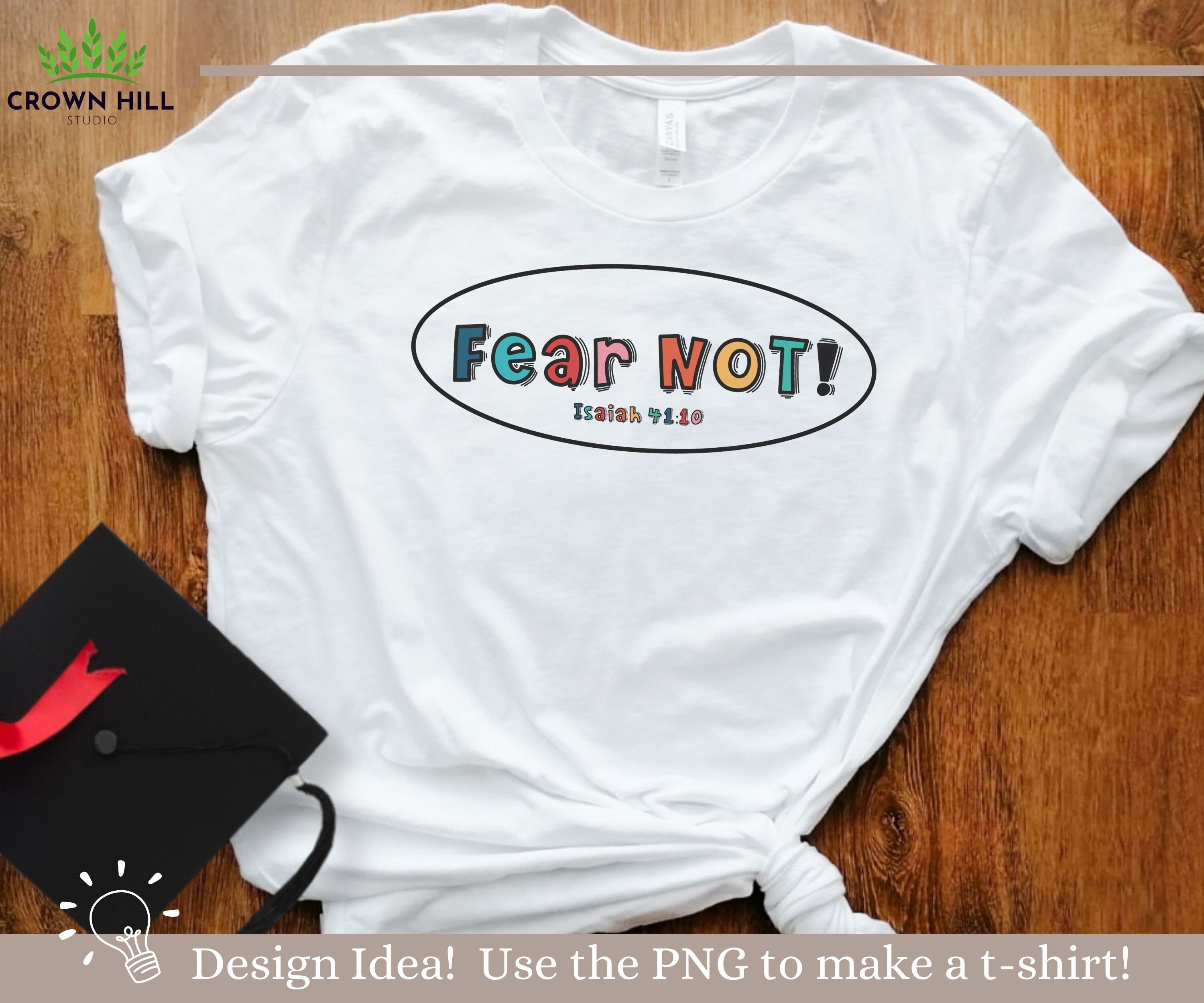 Fear Not Sublimation Design PNG - Etsy