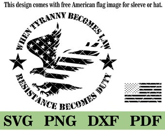 Tyranny Becomes Law Svg - Etsy