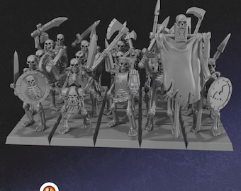 Skeleton Miniatures 28mm - Etsy