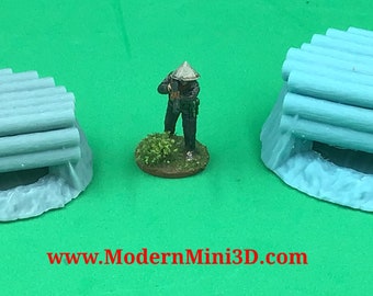 Rocky Hill Bunker Base Wargaming Terrain 28mm Scale - Etsy Canada