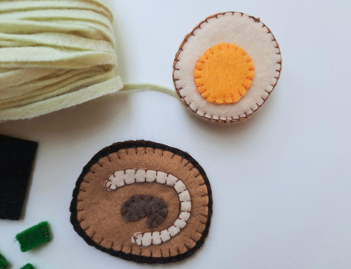 Felt Ramen, Felt Noodles, Felt Food, Pretend Play, Felt Decoration ...