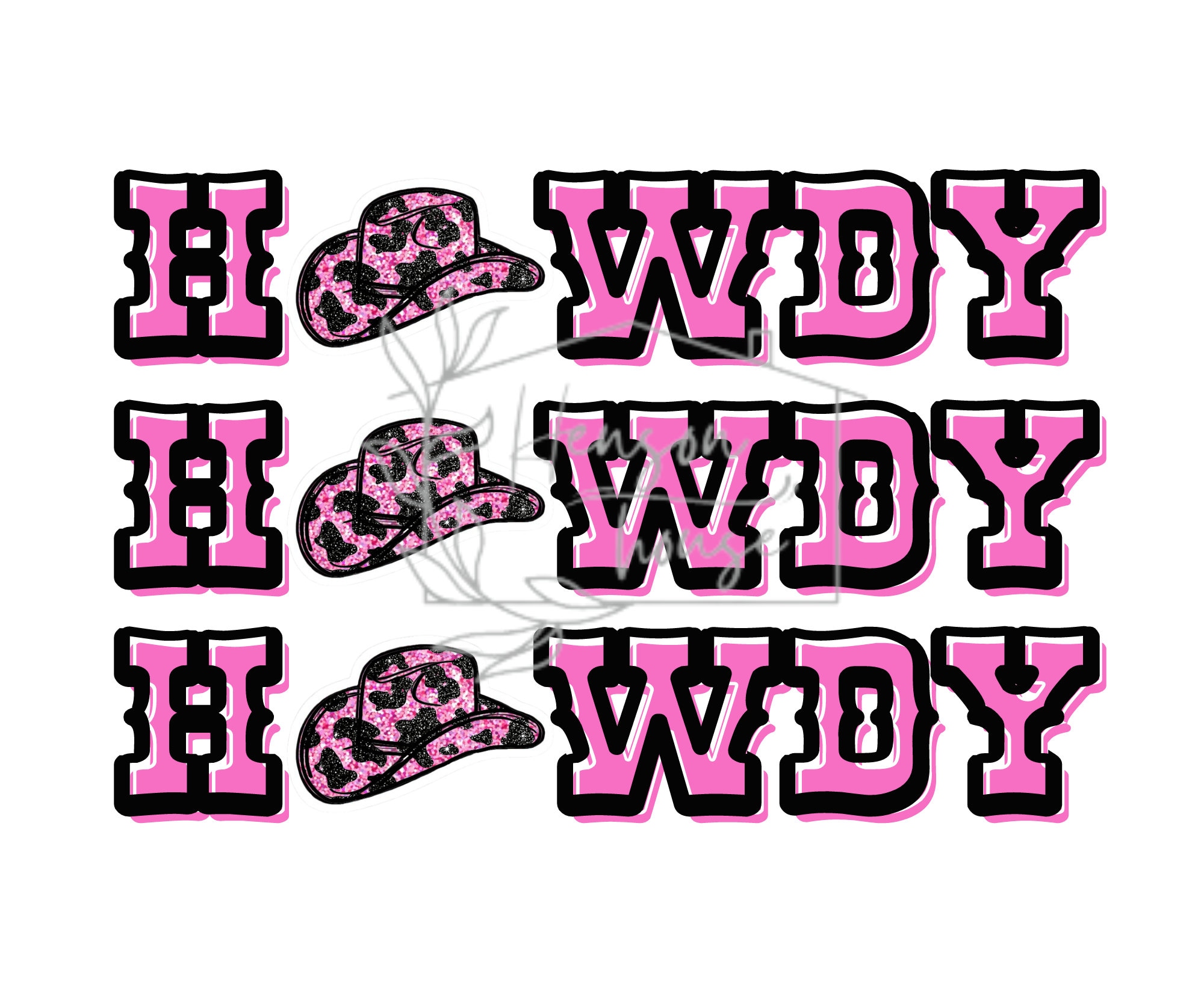 Howdy Print, Bachelorette Party Backdrop, Koozie Design, Shirt Design ...