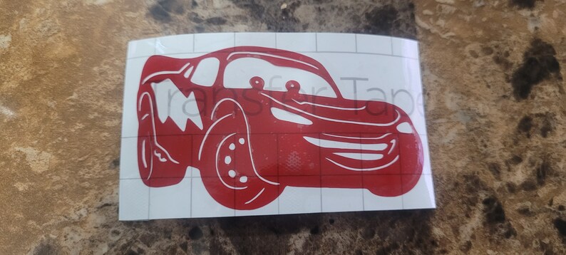 Lighting Mcqueen Decal Vinyl Sticker - Etsy