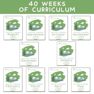 Nature-based First Grade Homeschool Curriculum: Secular, Whole-child ...