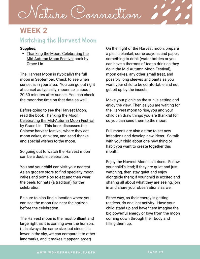 2-WEEK SAMPLE Kindergarten Homeschool Curriculum: Secular, Whole-child ...