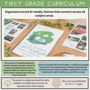 Nature-based First Grade Homeschool Curriculum: Secular, Whole-child ...