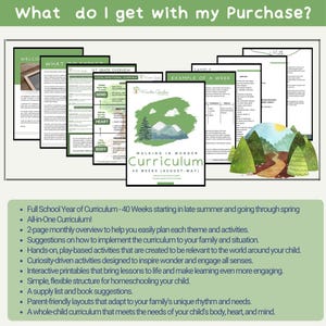 Nature-based First Grade Homeschool Curriculum: Secular, Whole-child ...