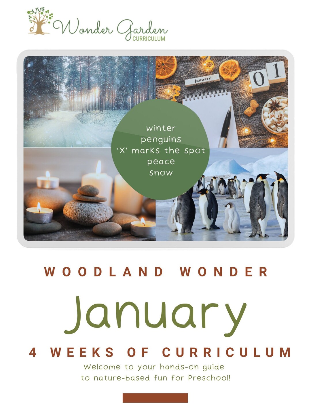 January Preschool Curriculum for Homeschoolers: Secular, Whole-child ...