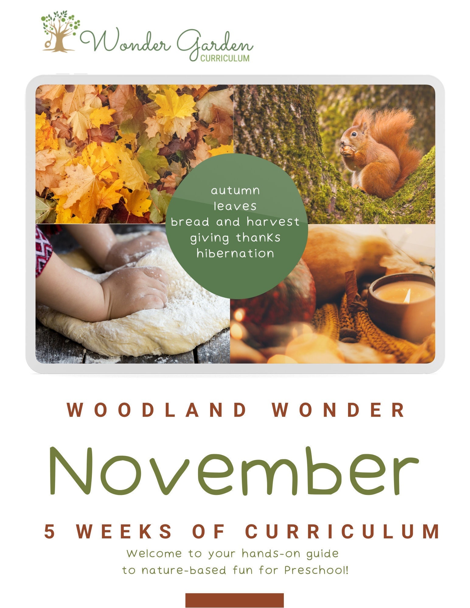 November Preschool Curriculum for Homeschoolers: Secular, Whole-child ...