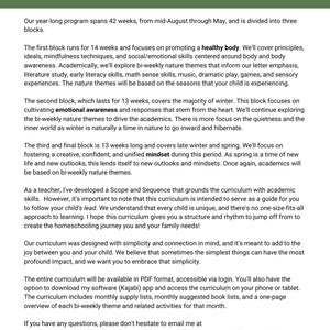 2-WEEK SAMPLE Preschool Homeschool Curriculum: Secular, Whole-child ...