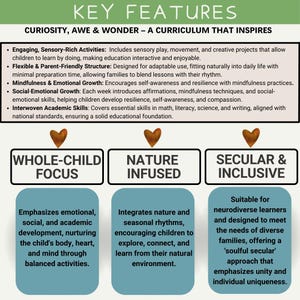 Nature-based First Grade Homeschool Curriculum: Secular, Whole-child ...