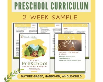 2-WEEK SAMPLE 1st Grade Homeschool Curriculum: Secular, Whole-child ...