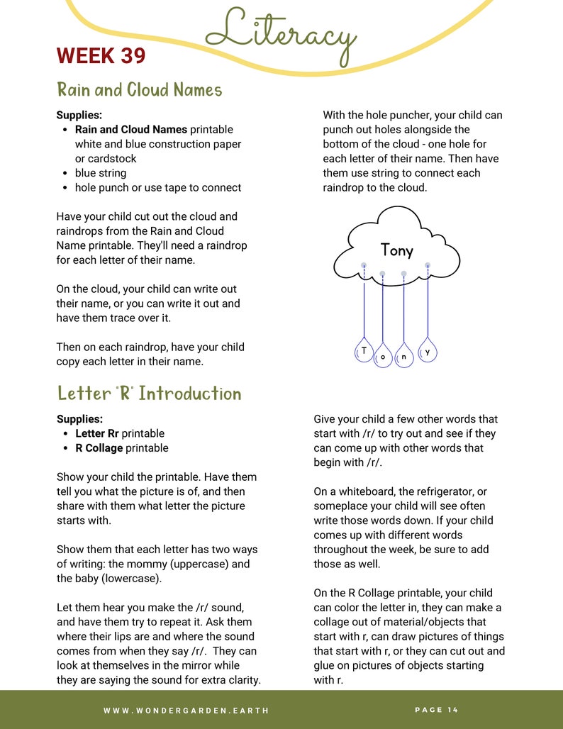 May Preschool Curriculum for Homeschoolers: Secular, Whole-child Focus ...