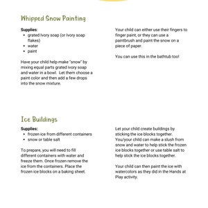 January Preschool Curriculum for Homeschoolers: Secular, Whole-child ...