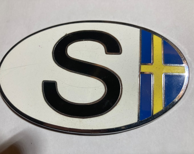 Saab Euro Badge SE Sweden Flag Emblem 0274401 - Etsy